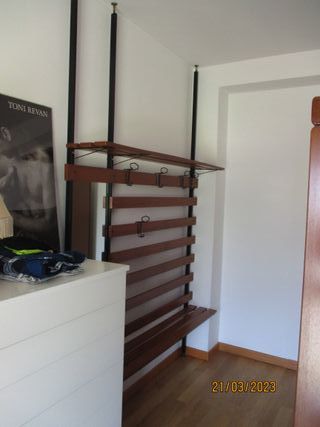Attaccapanni con cappelliera vintage anni 60