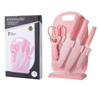 Set coltelli rosa
