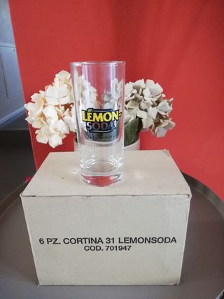 Lotto 6 bicchieri Lemonsoda