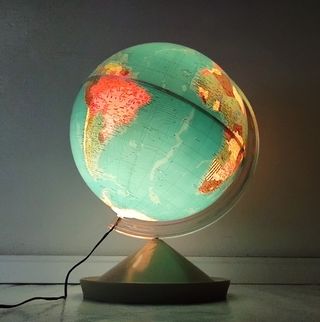 Mappamondo luminoso anni 60 (globe)