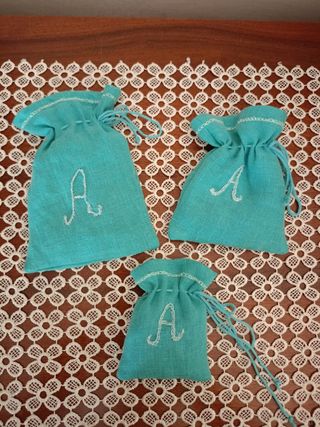 set 3 sacchetti lavanda handmade