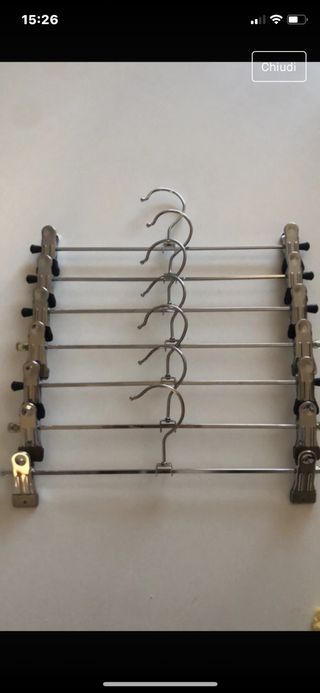 grucce in metallo con pinze