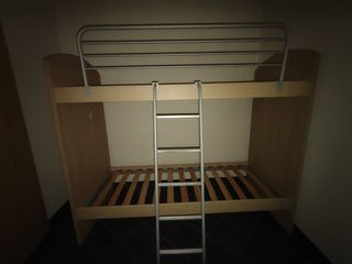 Letto a castello legno con doghe