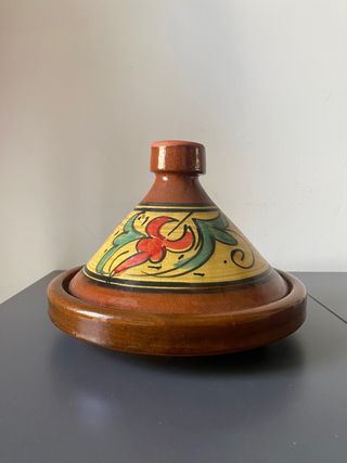 Pentola Tajine Marocchina in Terracotta