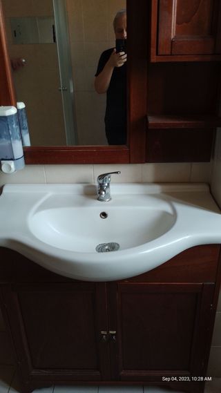 Mobile bagno in legno