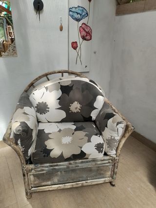 Poltrona Bambù vintage