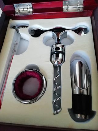 Set vino acciaio BRANDANI