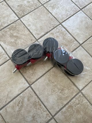 Set ruote sedia girevole