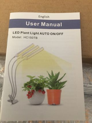 Led per piante per interno