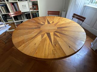 Tavolo con Rosa dei Venti di Mario Ceroli