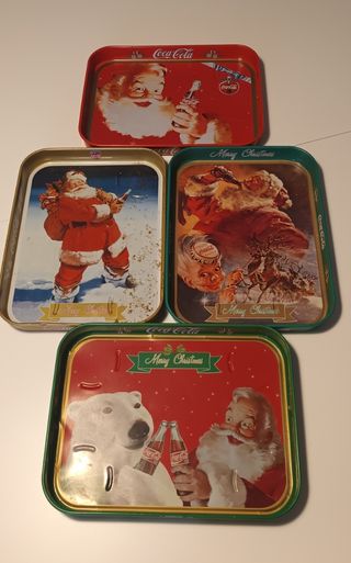 Vassoi Coca Cola MerryChristmas