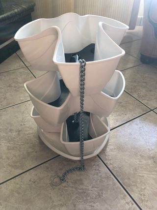 Tris vasi per piante