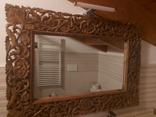 Specchio in legno