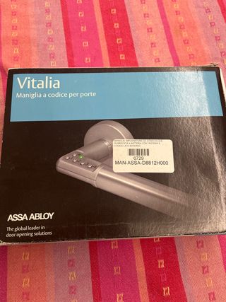Vitalia- Maniglia A Codice Per Porte