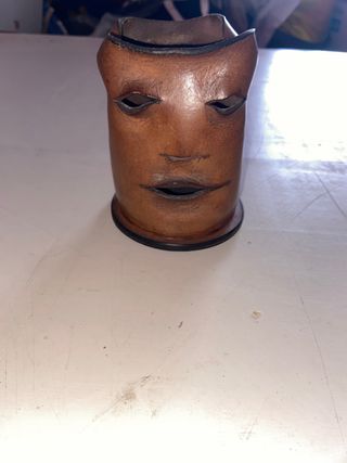 Partapenne in cuoio vintage