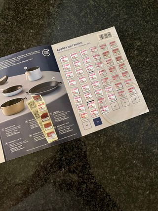 bollini conad per prodotti Alessi