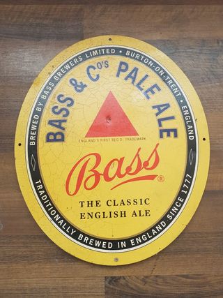 Targa birra Bass Vintage