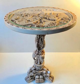 tavolino da oppio vintage