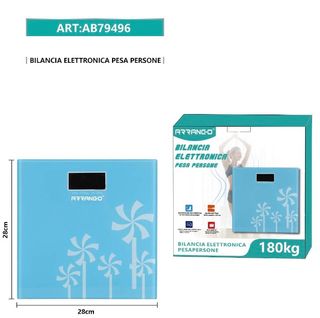 BILANCIA ELTTRONICA PESA PERSONA 180KG!!!