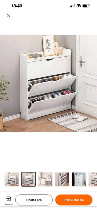 🇮🇹scarpiera mobile arredo casa porta