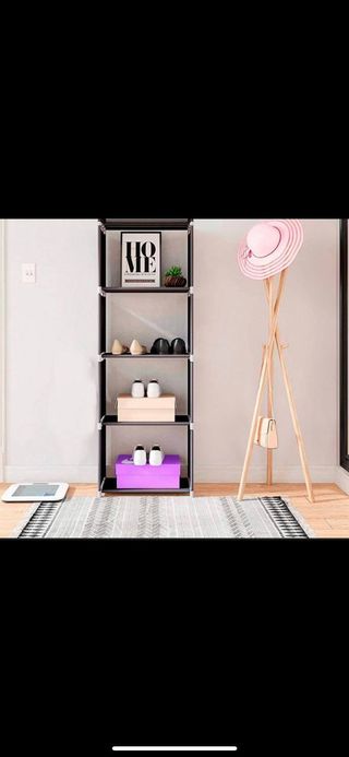 Libreria scaffale modulabile in tnt