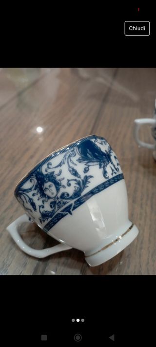 Tazzine vintage belle epoque