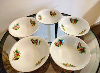 Ciotoline decorate - 5 pezzi