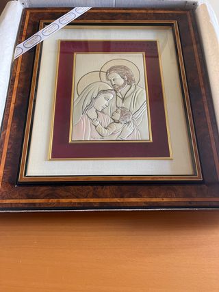 quadro nativita argento 925