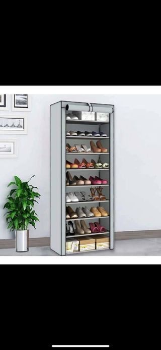 Scarpiera in tessuto