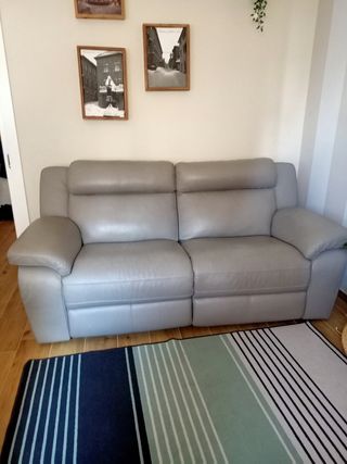Divano in pelle 3 posti