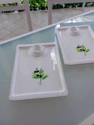 Vassoi con pinzimonio