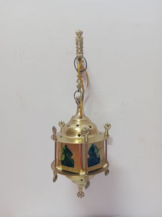 Lantterne in ottone da interno coppia