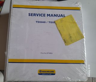 NEW HOLLAND - MANUALE DI SERVIZIO IN INGLESE