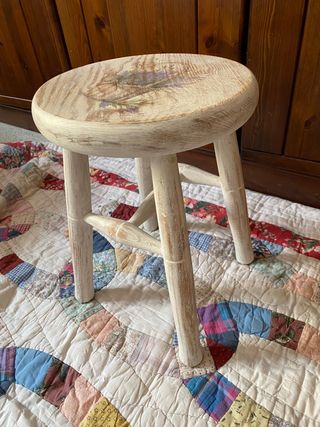 Sgabello Shabby Chic