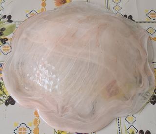 Centro tavola in vetro