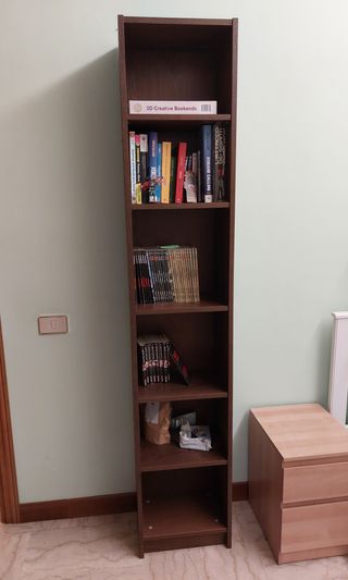 Libreria billy ikea marrone scuro