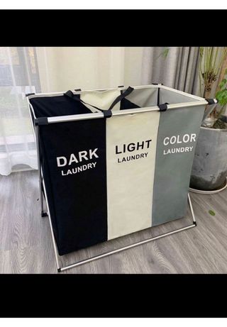 Portabiancheria 3 scomparti