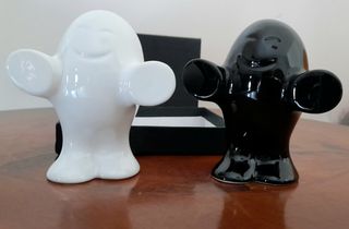 Set sale e pepe in ceramica mai usato