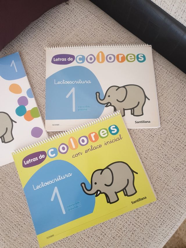 Letras de colores lectoescritura 1 de segunda mano por 8 EUR en El ...