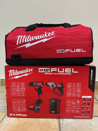 kit completo Milwaukee m12 fpp4a2
