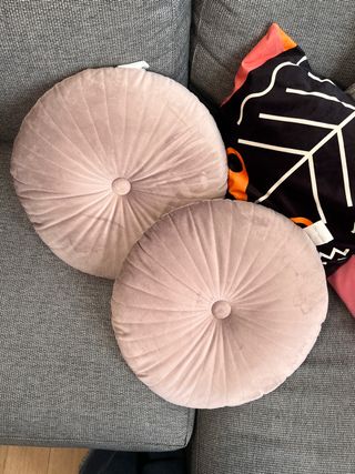 cuscini coppia carina rosa antico