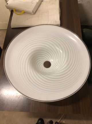 LAMPADARIO VETRO MURANO ANNI 80