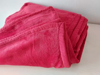 COPERTA MATRIMONIALE ROSSA