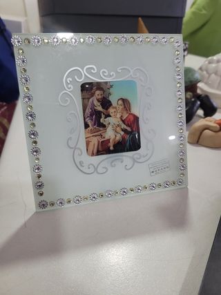 Quadretto religioso Vetro Murano