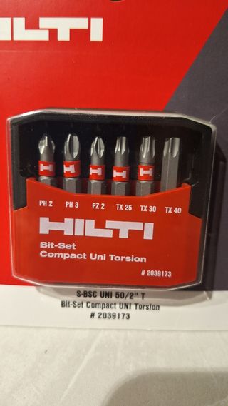 HILTI SET PUNTE PER AVVITATORE S-BS