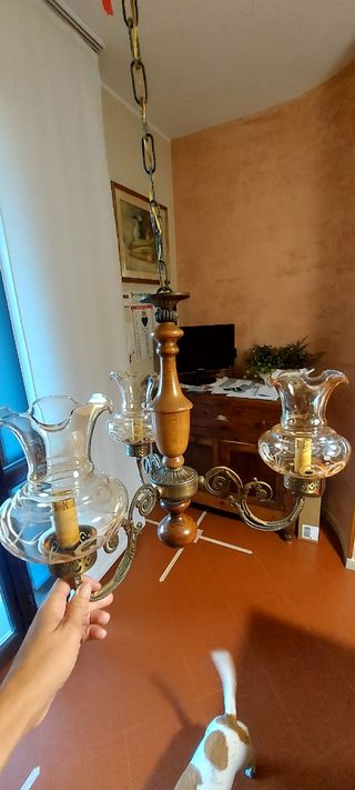 Lampadario stile vintage