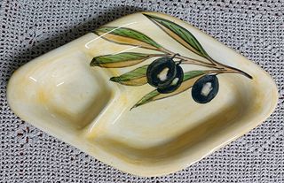 come una volta - ciotola d'oliva vintage