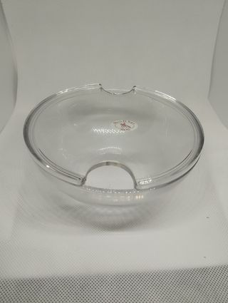 Formaggera in cristallo, nuova.