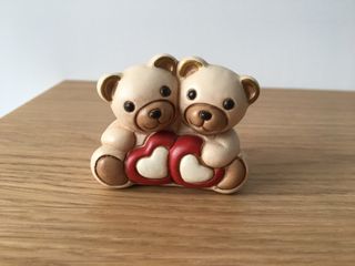 Thun teddy coppia cuore orsacchiotto