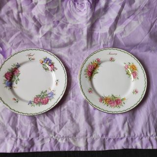 2 Piatti dolce Queen's fine bone china